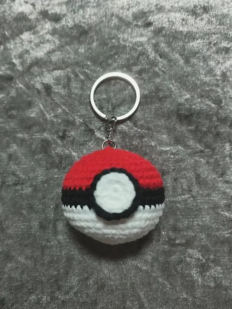 Poké Ball Ornament Pattern - Free - Hooked On Hook